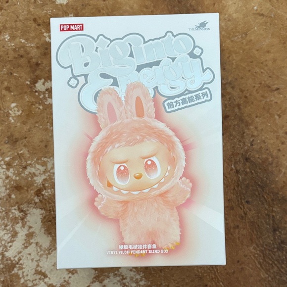 POP MART | Toys | Labubu Big Into Energy Hope Vinyl Plush Pendant ...